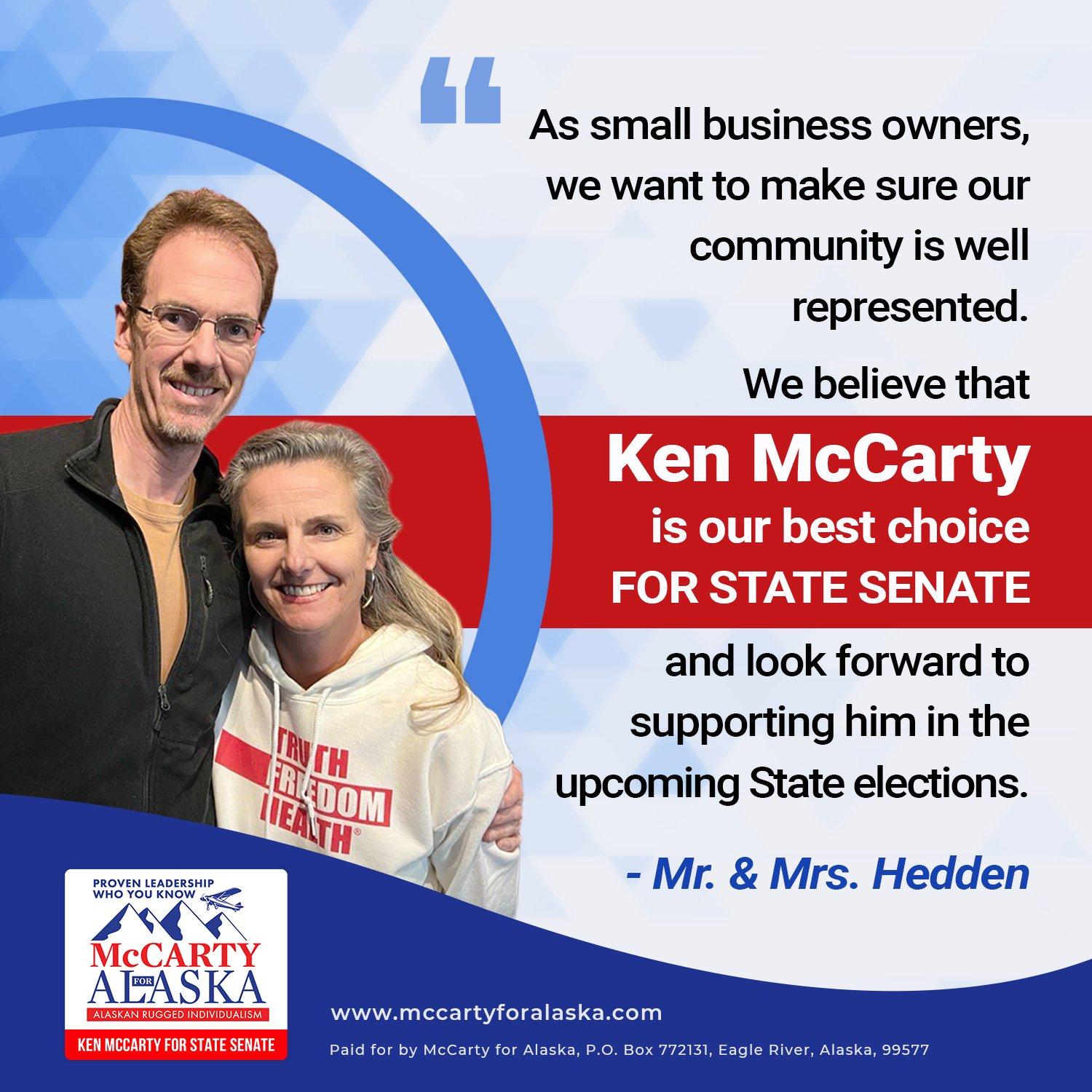 GALLERY – Ken McCarty for State Senate (L)